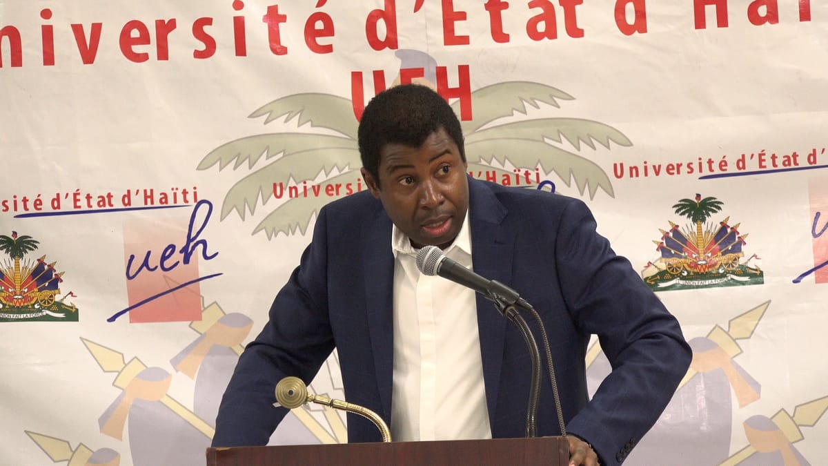 Discours du recteur de l’UEH, Dr Dieuseul Prédélus, lors de la ...